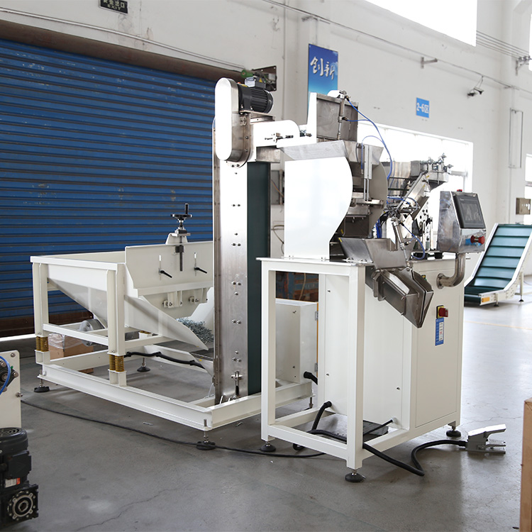 Semi Automatic Weighing And Counting Screw Box Packing Machine - Feiyu Packing Machine
